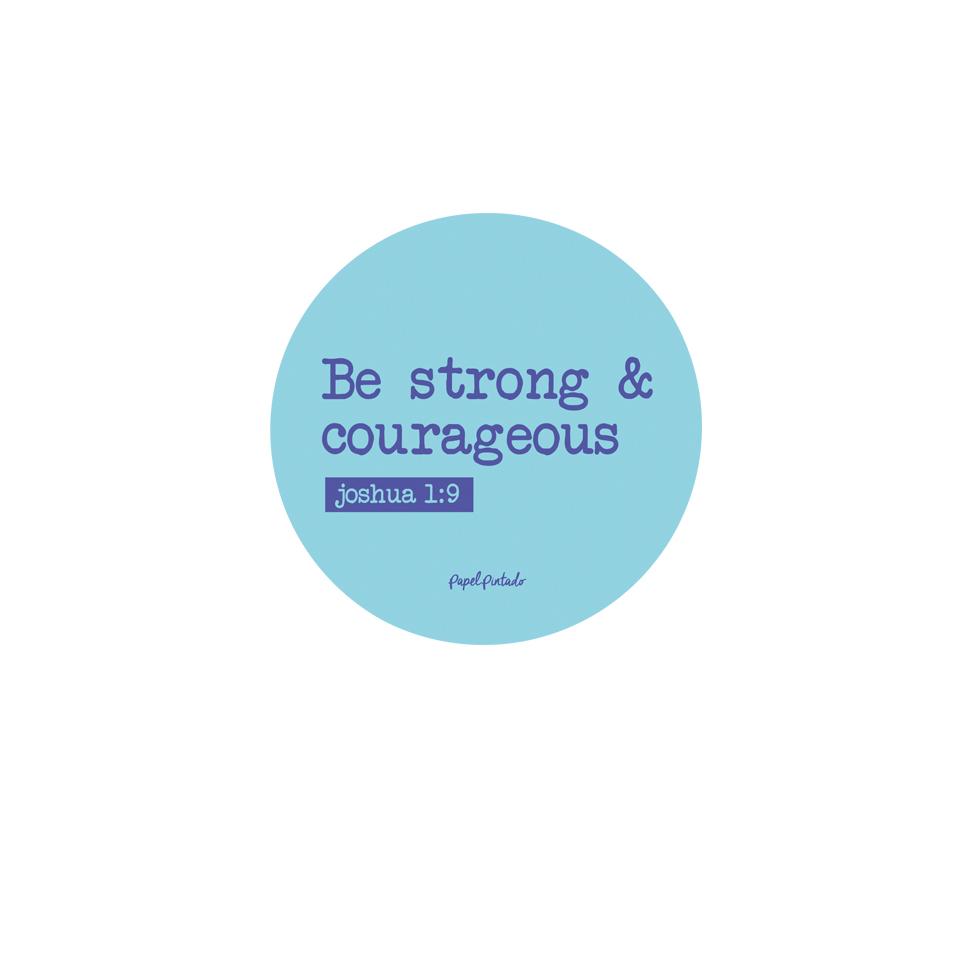 Sticker Be Strong – Papel Pintado Costa Rica